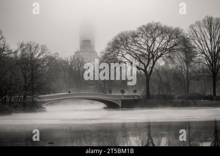 A high-quality stock photo of the charming Bow Bridge, one of Central ...