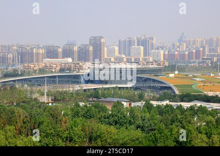 Urban Architectural Scenery, Tangshan City, China Stock Photo - Alamy