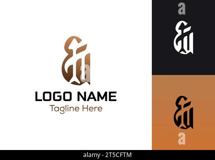Modern arabic letter ain Logo. It is minimalist, modern, elegant and ...