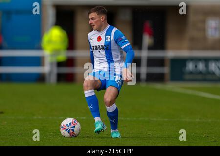 Northampton on Saturday 4th November 2023. Northampton Town's Sam ...
