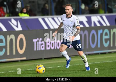Manuel Lazzari of S.S. Lazio is in action during the 18th day of the ...