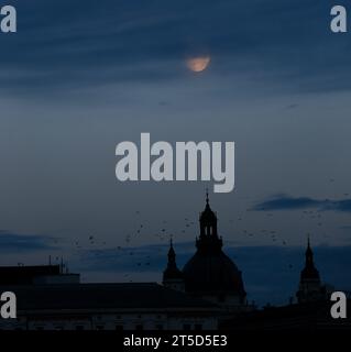 Mystique moonlit night 🌌📸 #MoonMagic Stock Photo - Alamy