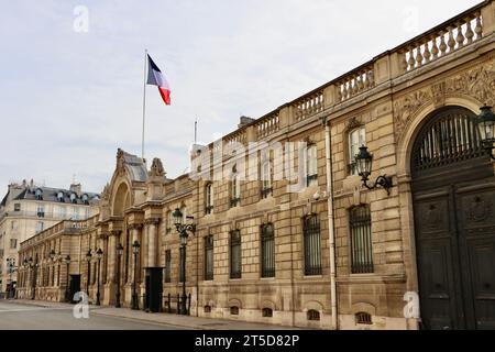 Elysee Palace, official residence of the french president, Paris Stock ...