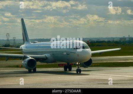 Concorde plane on display at Charles de Gaulle Airport in Paris, France ...