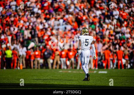 Notre Dame cornerback Cam Hart runs a drill during NFL pro day football ...