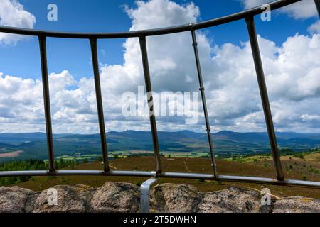 Scolty Tower at the top of Scolty Hill near Banchory, Aberdeenshire ...