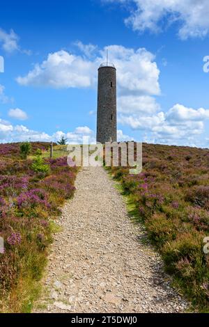 General Burnett's Monument on the summit of Scolty Hill, near Banchory ...
