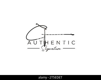 CF Letter Signature Logo Template elegant design logo. Hand drawn ...