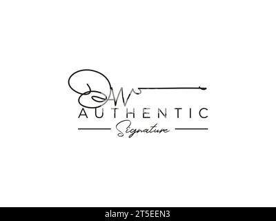 OW Letter Signature Logo Template elegant design logo Sign Symbol ...