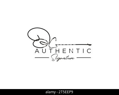 OC Signature Logo Template Vector Stock Vector Image & Art - Alamy