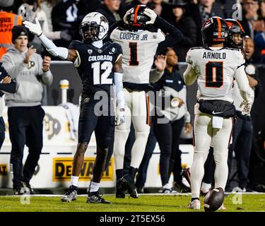 Oregon State defensive back Ryan Cooper runs a drill at the NFL ...