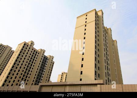unfinished high rise building, north china Stock Photo - Alamy