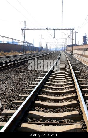 electrification railway contact net steel column, north china Stock ...