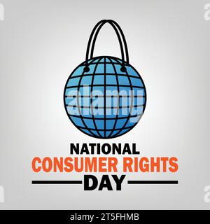 World Consumer Rights Day wallpaper with typography. World Consumer ...