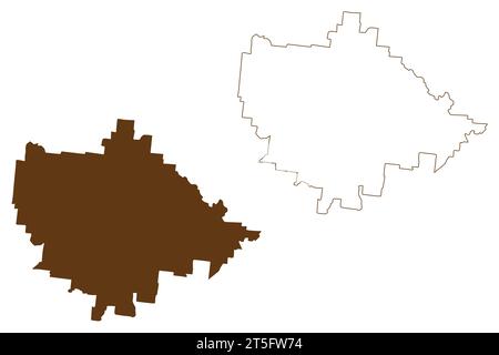 Blackall-Tambo Region (Commonwealth of Australia, Queensland state) map ...