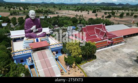 Statue of Somdej Toh or Somdej Putchariya Phromrangsi is probably the ...