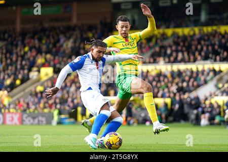 Blackburn Rovers' Tyrhys Dolan scores his sides second goal during the ...