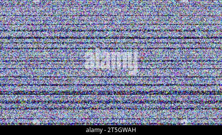 Glitch video background. Colored noise texture template. Glitched vhs ...