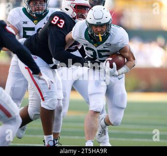 Baylor running back Dawson Pendergrass (35) is seen during an NCAA ...