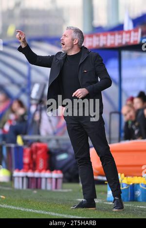 Leicester City manager Willie Kirk ahead of the Barclays Women's Super ...