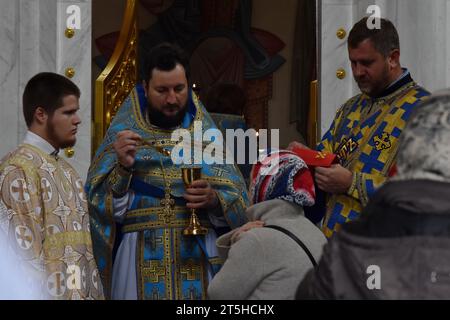 The Eucharist Service In Grand Church: Ministers of Christian Faith ...