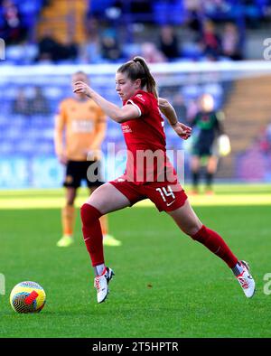 Liverpool's Marie Hobinger during the Barclays Women's Super League ...