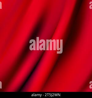 Wrinkled red fabric. Beauty and fashion. Textile.Abstract vector modern ...