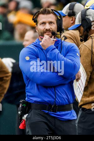 Los Angeles Rams head coach Sean McVay speaks at a news conference ...