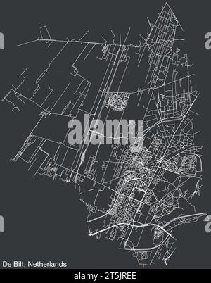 Street roads map of DE BILT, NETHERLANDS Stock Vector Image & Art - Alamy