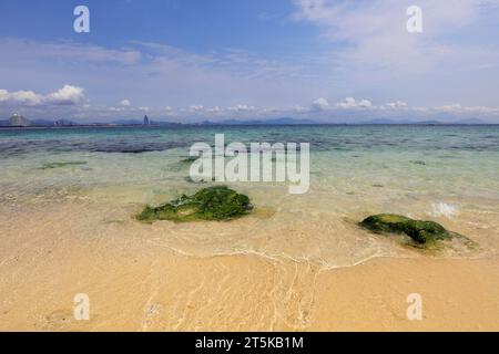 Natural Beach Scenery of Wuzhizhou Island, Sanya City, Hainan Province ...