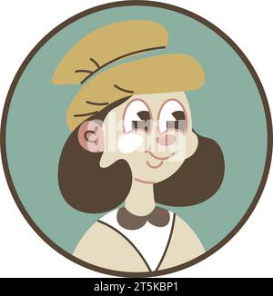 cute family avatar character in lanscape vector illustration design ...