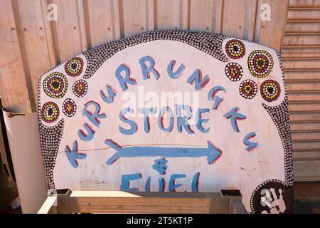 Kururrungku Store in the Aboriginal community of Billiluna or ...