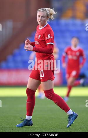 Sophie Roman Haug of Liverpool Women during THE FA WOMEN'S SUPER LEAGUE ...