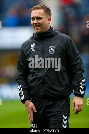 Coventry City???s Adam Hearn during the Sky Bet Championship match at ...