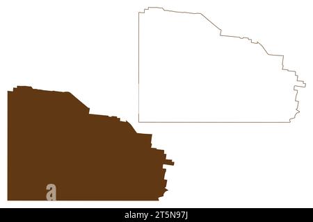 Shire of Bulloo (Commonwealth of Australia, Queensland state) map ...