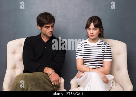 CAILEE SPAENY and JACOB ELORDI in PRISCILLA (2023), directed by SOFIA ...