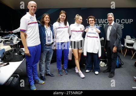 Petr Pala, Conchita Martinez (Spain), Linda Noskova, Marketa ...
