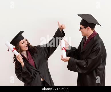 Medium shot students Stock Photo - Alamy