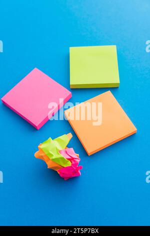Sticky notes decoration Stock Photo - Alamy