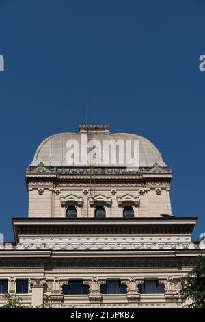 Jewish culture museum, synagogue, house facade, modern, town view ...