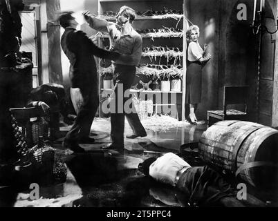 THE GIRL IN THE KREMLIN 1957 Universal film with from l: Maurice Manson ...