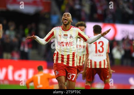 COLOGNE, GERMANY - 4 NOVEMBER, 2023: Linton Maina, The football match ...