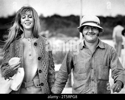 Heath Lambert, Blythe Danner, on-set of the film, "To Kill a Clown ...