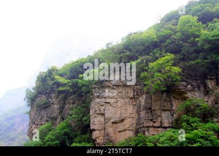 yuntai mountain natural scenery, jiaozuo city, henan province, China ...