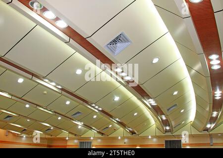 Auditorium ceiling lighting effects Stock Photo - Alamy