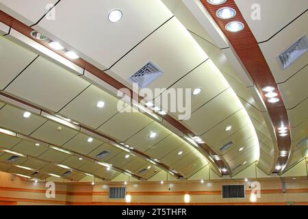 Auditorium ceiling lighting effects Stock Photo - Alamy