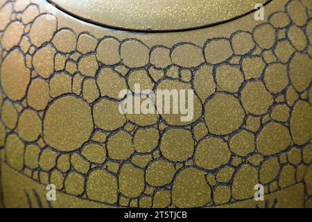 Purple clay vessels texture Stock Photo - Alamy
