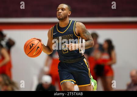 Blacksburg, Virginia, USA. 6th Nov, 2023. Virginia Tech Hokies guard ...