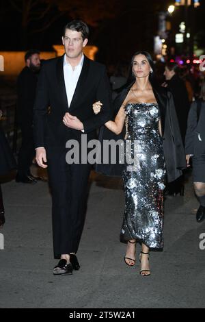 Wes Gordon and Demi Moore Stock Photo - Alamy