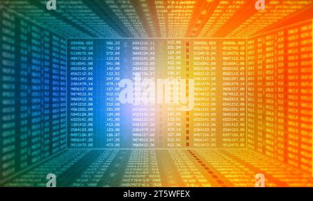 Stock market graph background. 2d illustration Stock Photo - Alamy